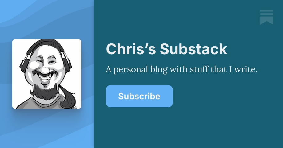 About - Chris’s Substack