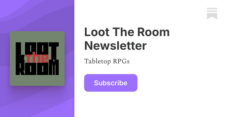 Loot The Room Newsletter | Chris Bissette | Substack