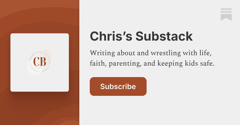 Chris’s Substack | Chris Bowditch | Substack