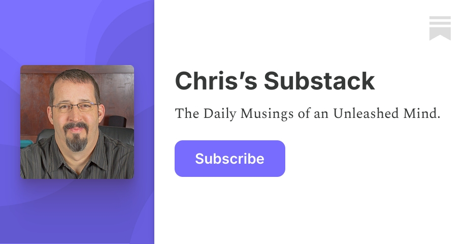 Chris’s Substack | Chris D. Comer | Substack