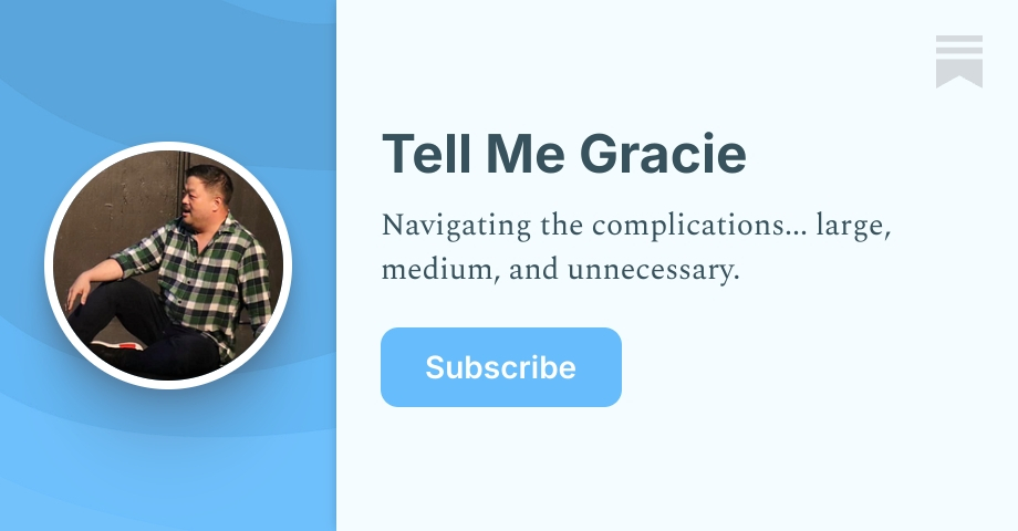 Tell Me Gracie | Chris Grace | Substack