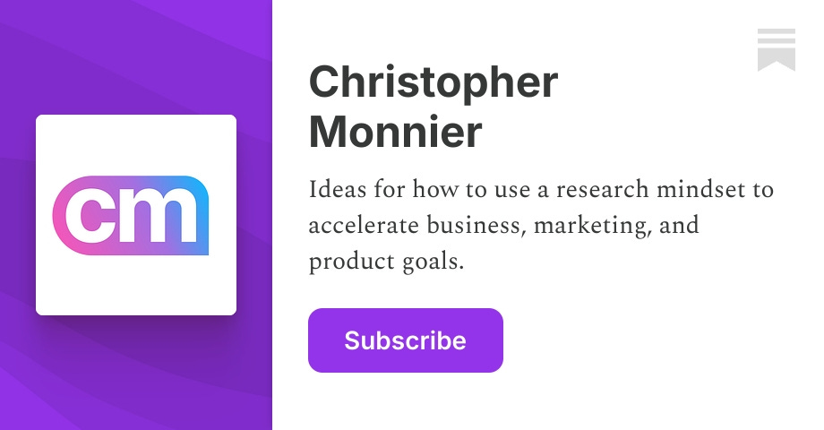 Christopher Monnier | Substack