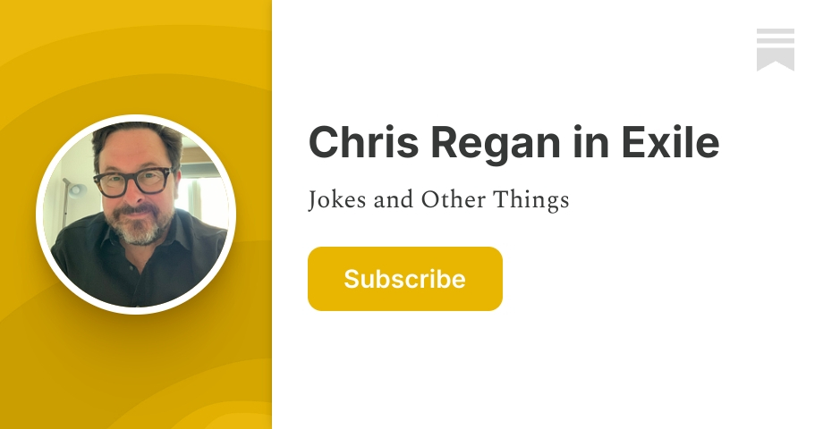 Chris Regan in Exile | Substack