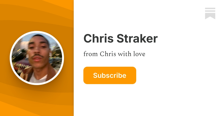 Chris Straker | Substack