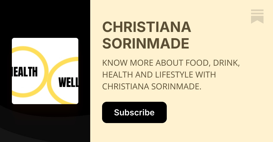 CHRISTIANA SORINMADE | Substack