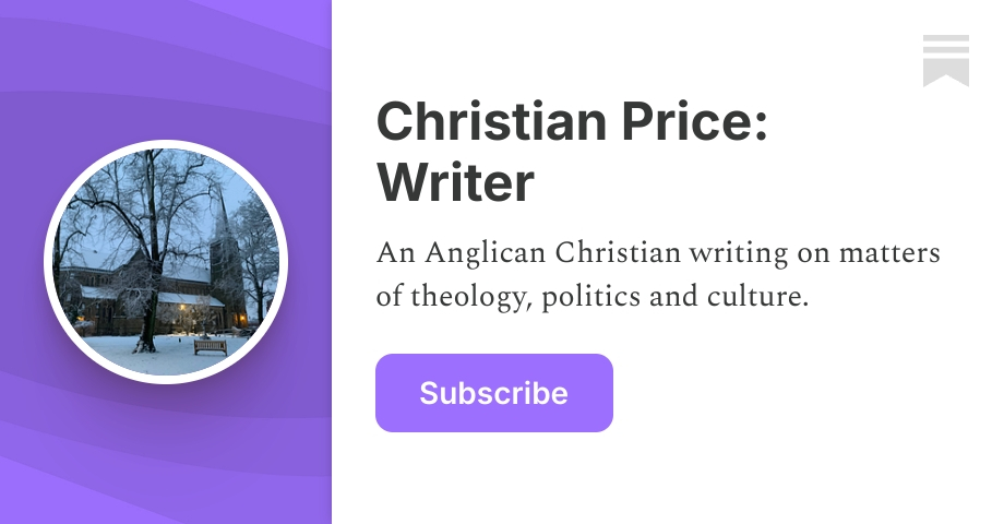 Christian Price: Writer | Substack
