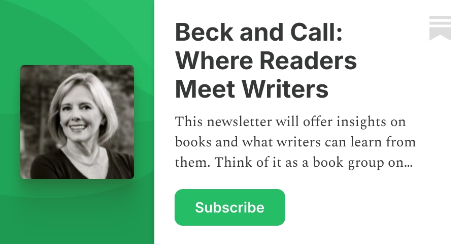 Beck and Call: Where Readers Meet Writers | Christine Beck | Substack