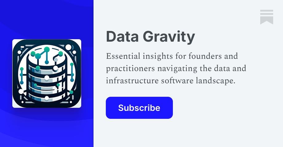 Data Gravity | Chris Zeoli | Substack