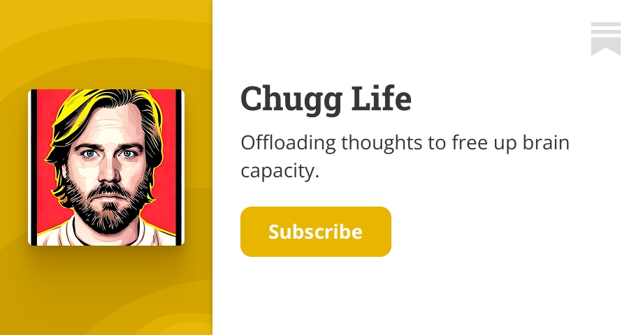 Chugg Life | Jeffrey Chugg | Substack