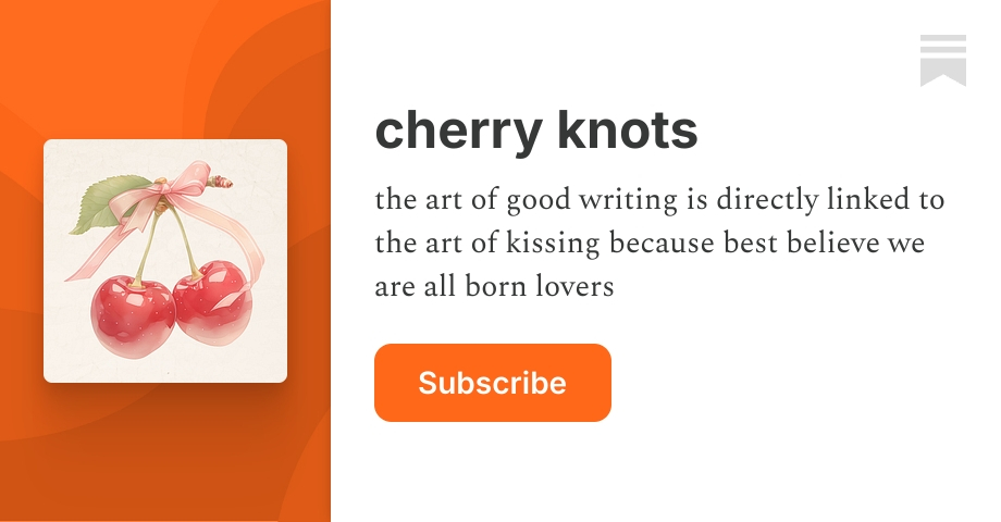 His Ivory Tower - by mogra - cherry knots