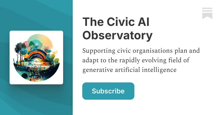 The Civic AI Observatory | Substack