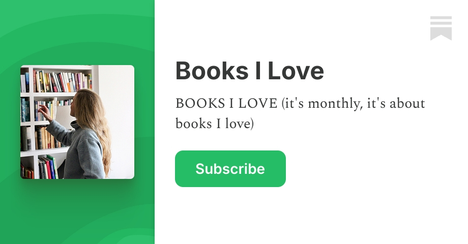 Books I Love | Claire Cameron | Substack
