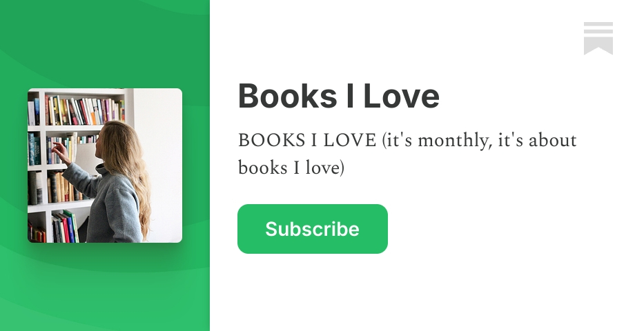 Books I Love | Claire Cameron | Substack