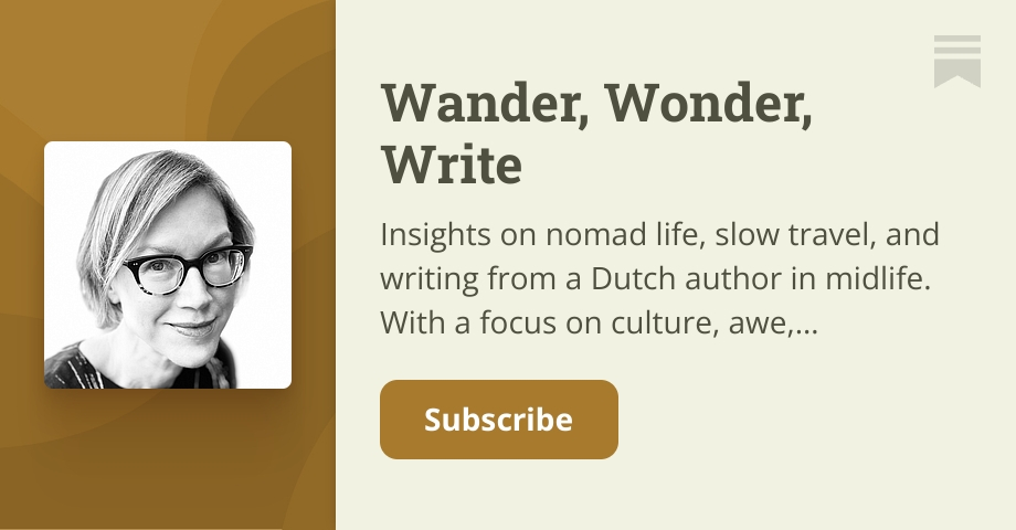 Wander, Wonder, Write | Claire Polders | Substack