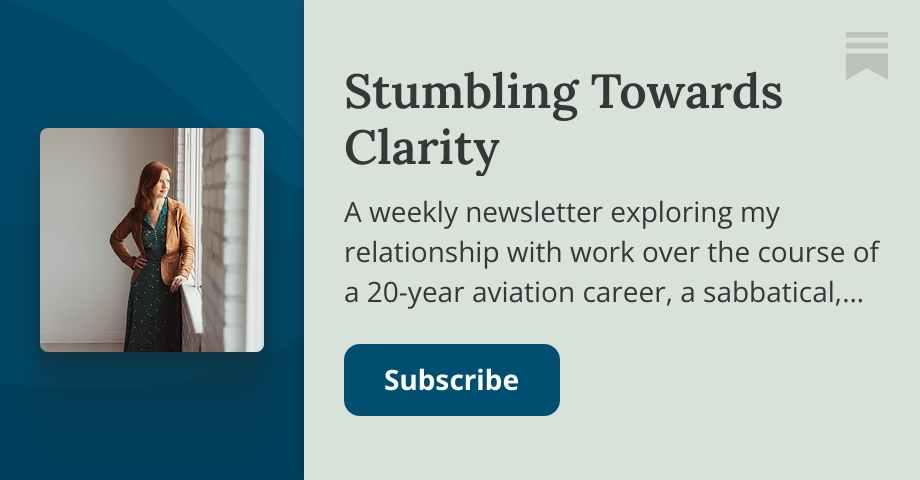 Stumbling Towards Clarity | Claire Taitte | Substack