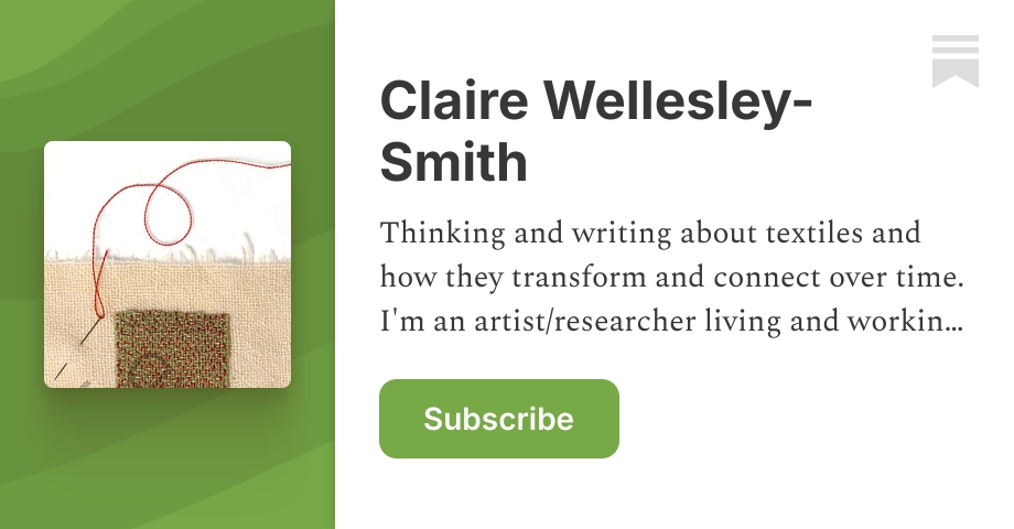 Claire Wellesley-Smith | Substack