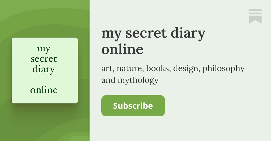 my secret diary online | Clara | Substack
