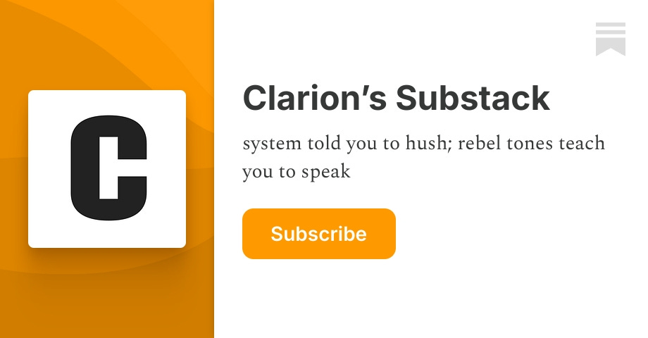 Clarion’s Substack | Clarion X | Substack