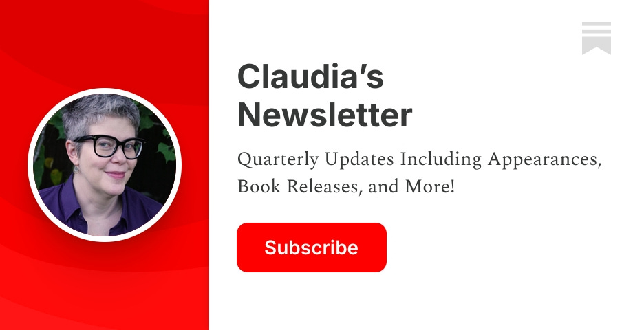 Claudia’s Newsletter | Claudia Gray | Substack