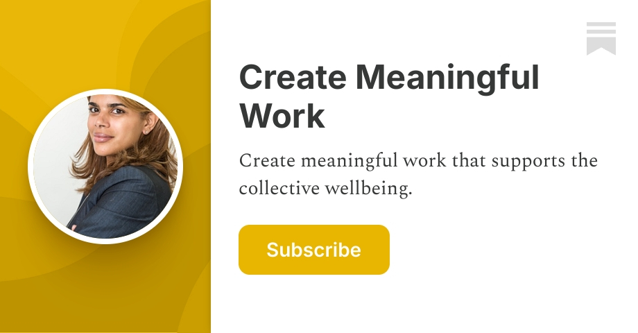 Create Meaningful Work | Substack
