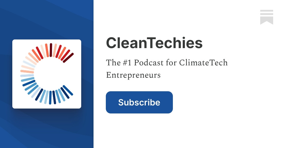 CleanTechies | Silas Mähner | Substack