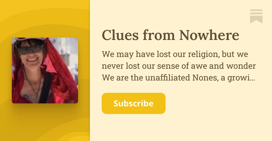 Clues from Nowhere | Emma Cornell | Substack