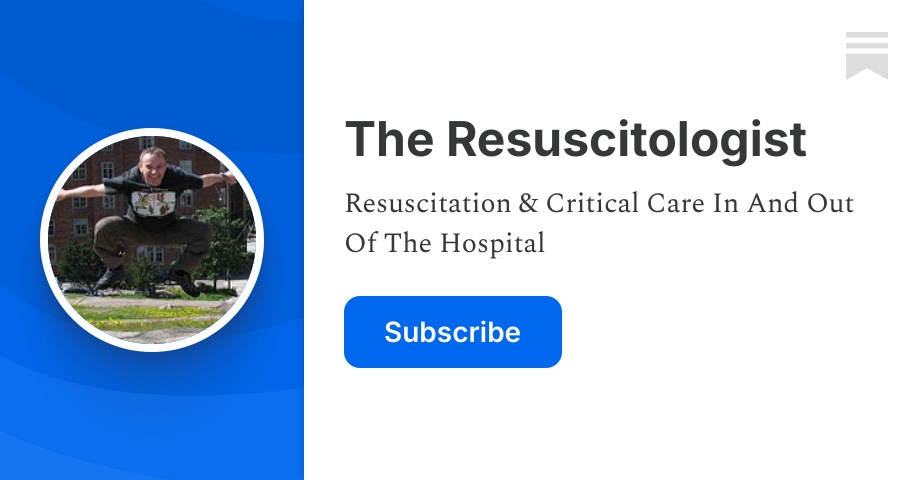 The Resuscitologist | Cliff Reid | Substack