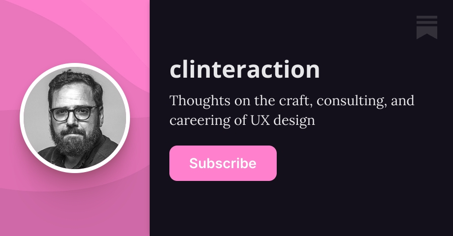 clinteraction | Clint Rule | Substack