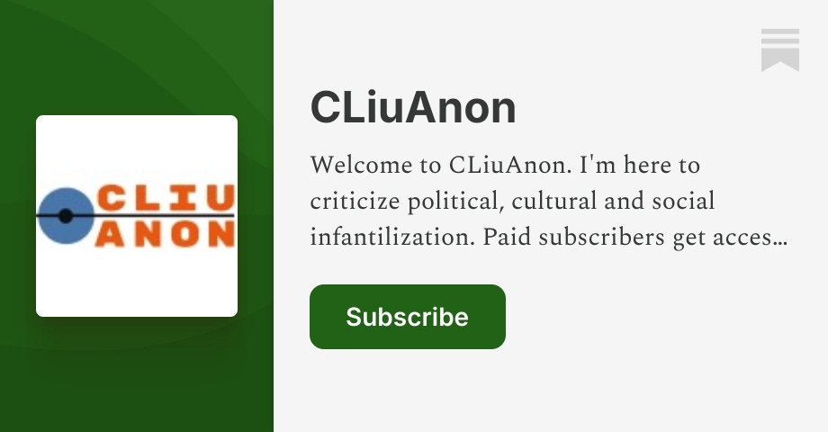 CLiuAnon | Catherine Liu | Substack
