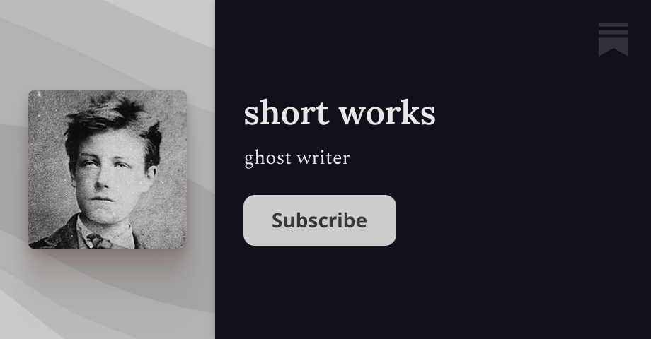 short works | clive | Substack