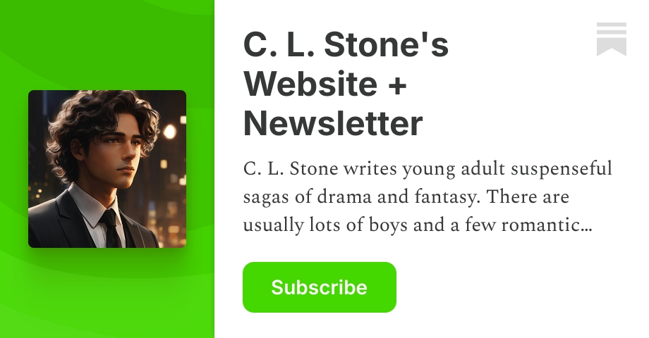 Book List - C. L. Stone's Website + Newsletter
