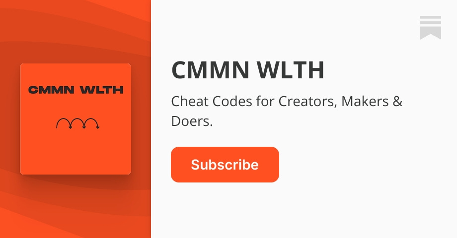 CMMN WLTH | Andy Barr | Substack