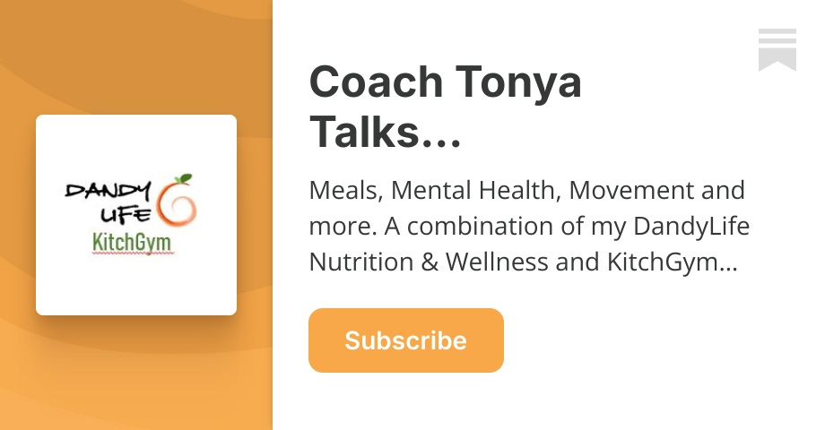 Coach Tonya Talks... | Tonya Andruskiewicz | Substack