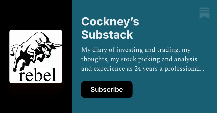 Cockney’s Substack | Cockney Rebel | Substack