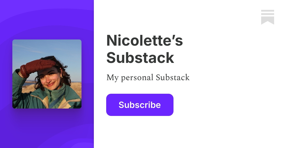 the ethics of people watching - Nicolette’s Substack