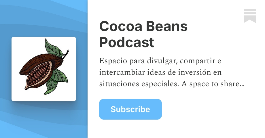 Cocoa Beans Podcast | Substack