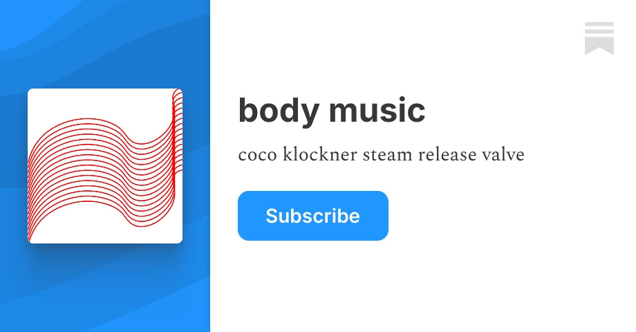 body music | coco klockner | Substack