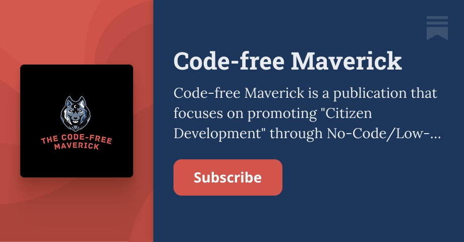 Code-free Maverick | Upskillcycle | Substack
