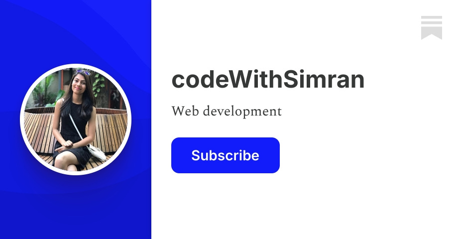 codeWithSimran | Simran Chaudhary | Substack