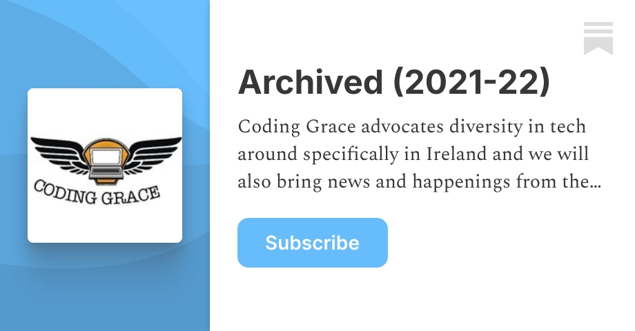 Archived (2021-22) | Coding Grace | Substack