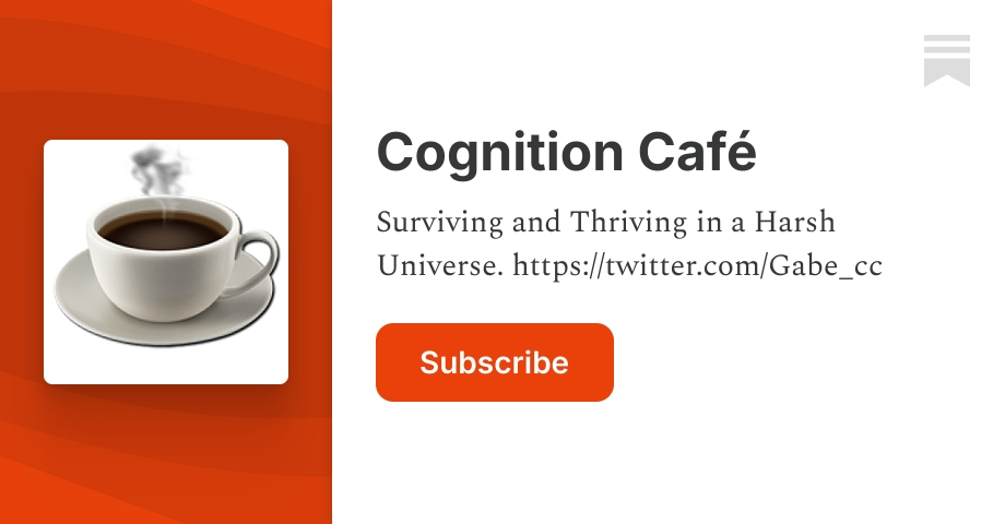 Cognition Café | Gabe | Substack