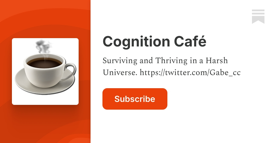 Cognition Café | Gabe | Substack