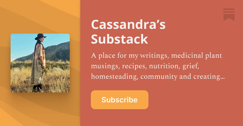 Cassandra’s Substack | Cassandra Posey | Substack