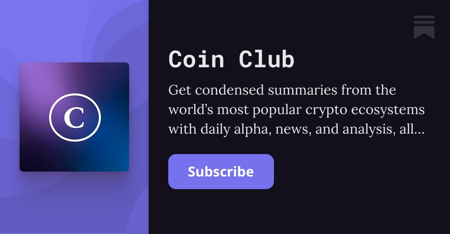 Coin Club | Substack