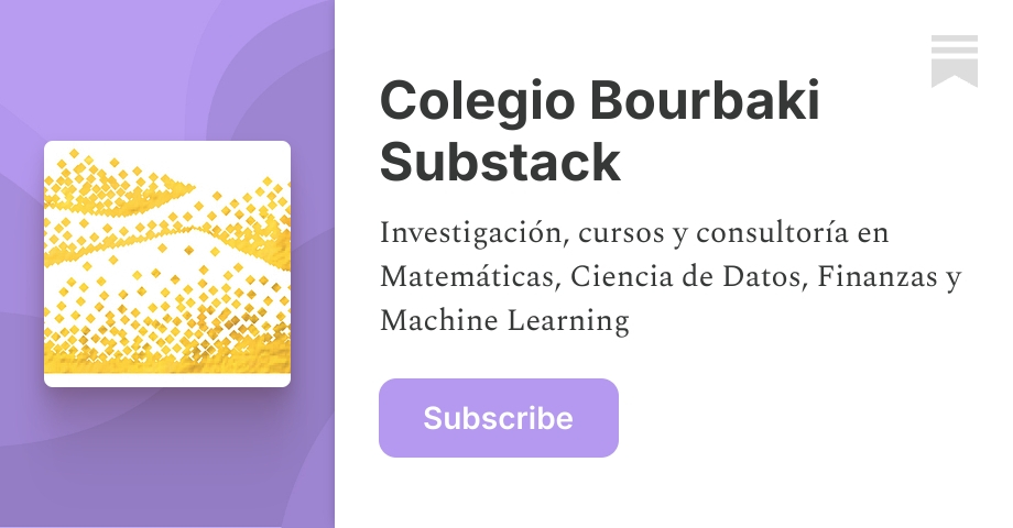 Colegio Bourbaki Substack | Colegio Matematicas Bourbaki | Substack