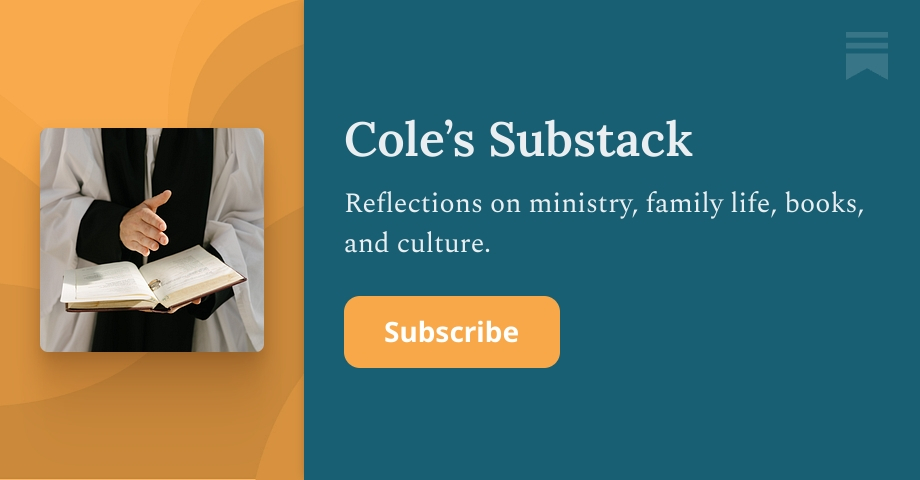 Cole’s Substack | Cole Hartin | Substack