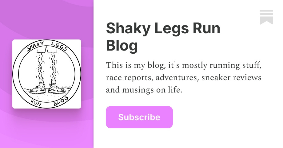 Shaky Legs Run Blog | Colin Swift | Substack