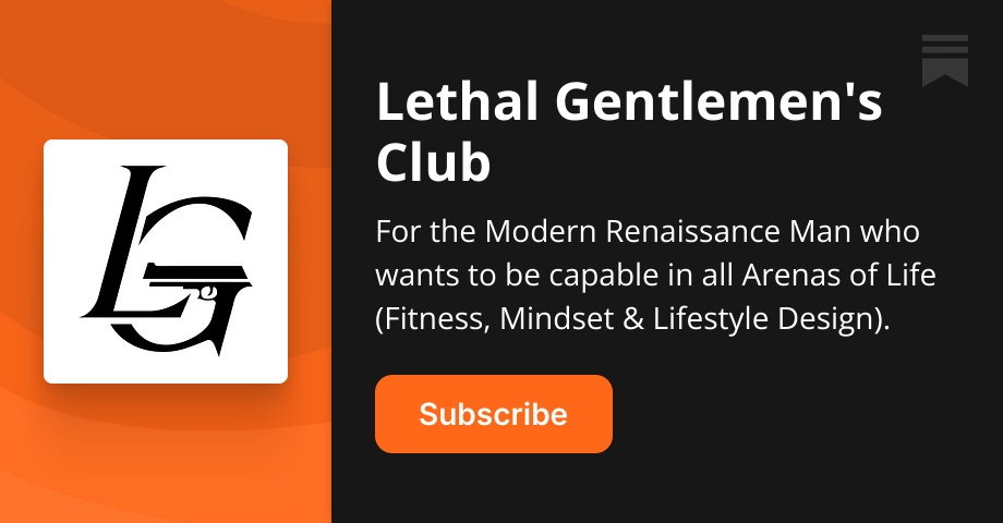 Jack Krucial - Lethal Gentleman Manifesto. | Jack Krucial-Combat Therapist | Substack