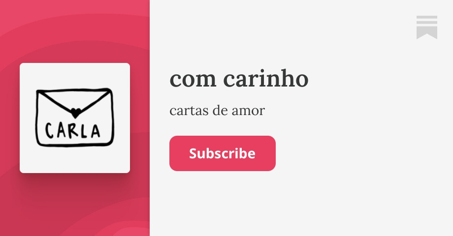 com carinho | carla braga | Substack