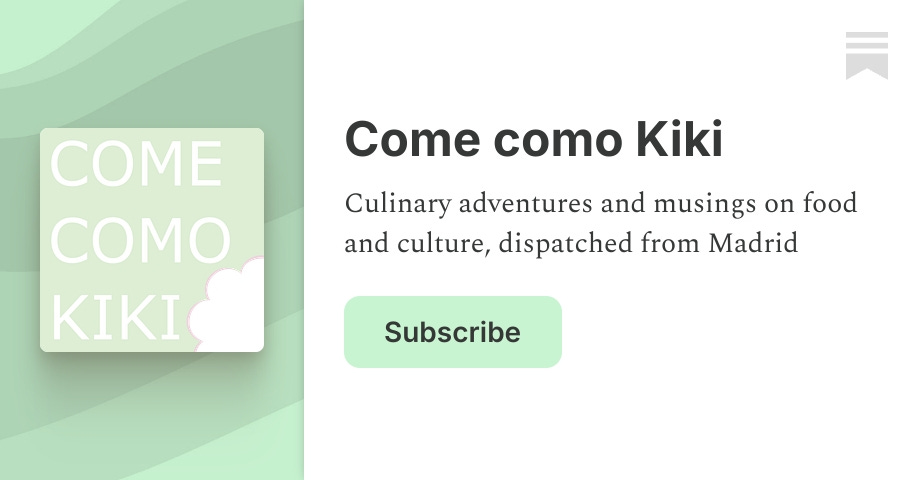 Come como Kiki | Substack
